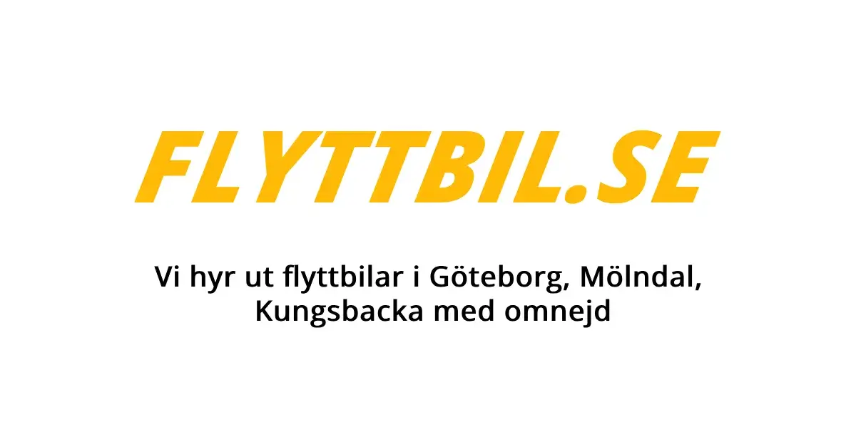 Flyttbil | Hyra flyttbil och skåpbil i Göteborg?